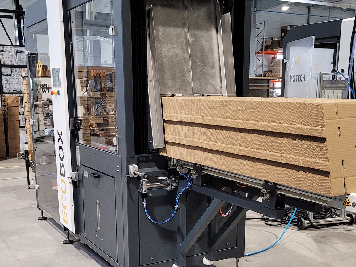 Ecobox tray former | MG Tech